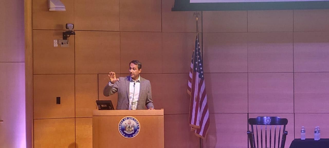 Eboo Patel calls for “Sacred Project of Democracy” at USM - Amjambo Africa
