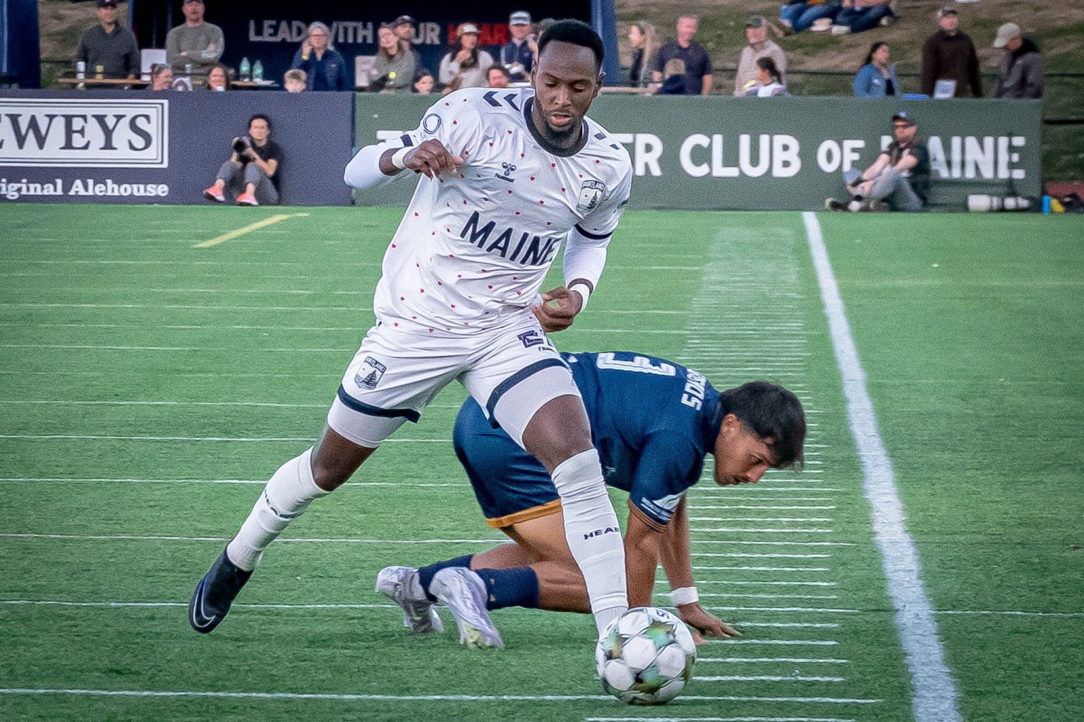 Portland Hearts of Pine Celebrate Victory Over Naples